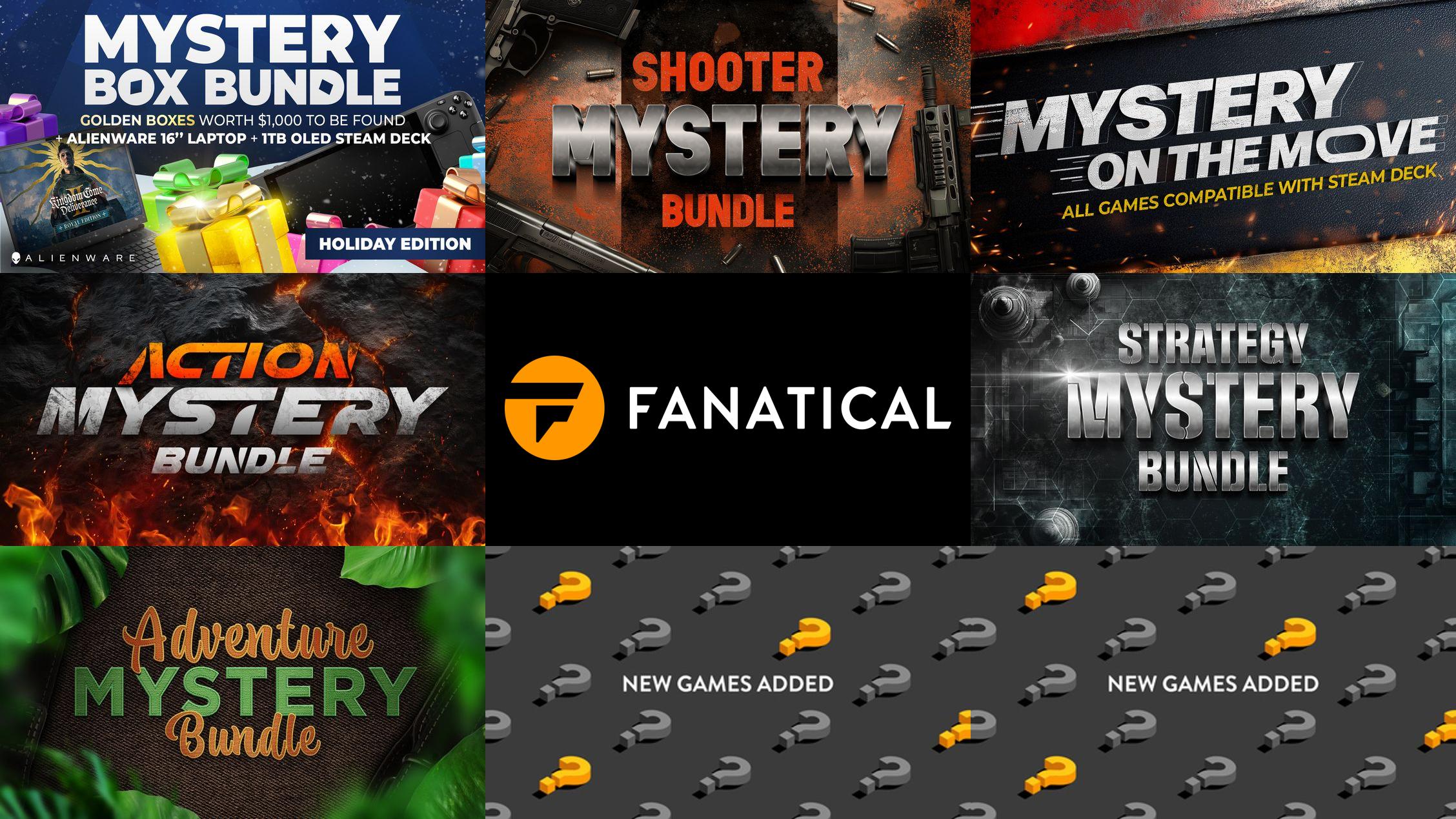 Mystery Steam Game Bundles | Fanatical
