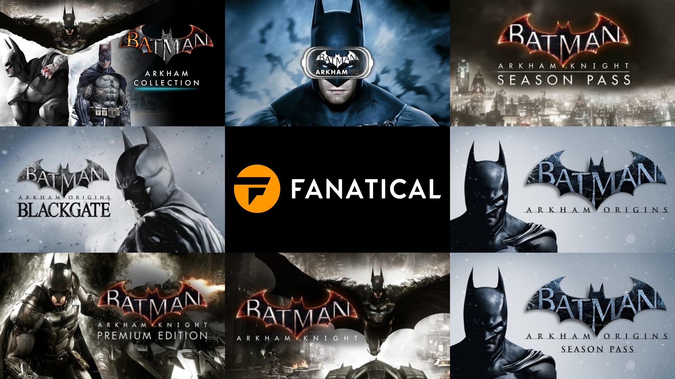 Batman Arkham Games | PC and Steam Keys | Fanatical