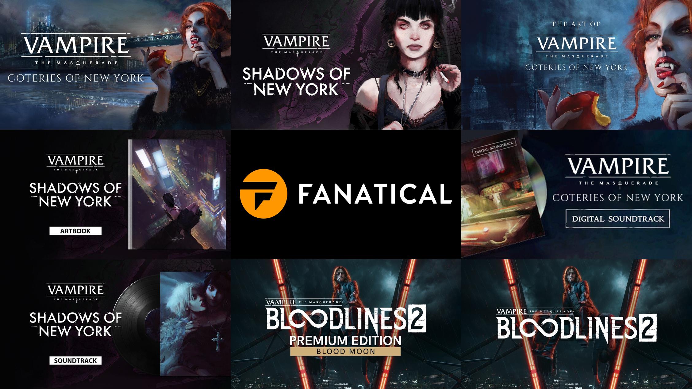 Vampire The Masquerade Games | PC and Steam Keys | Fanatical