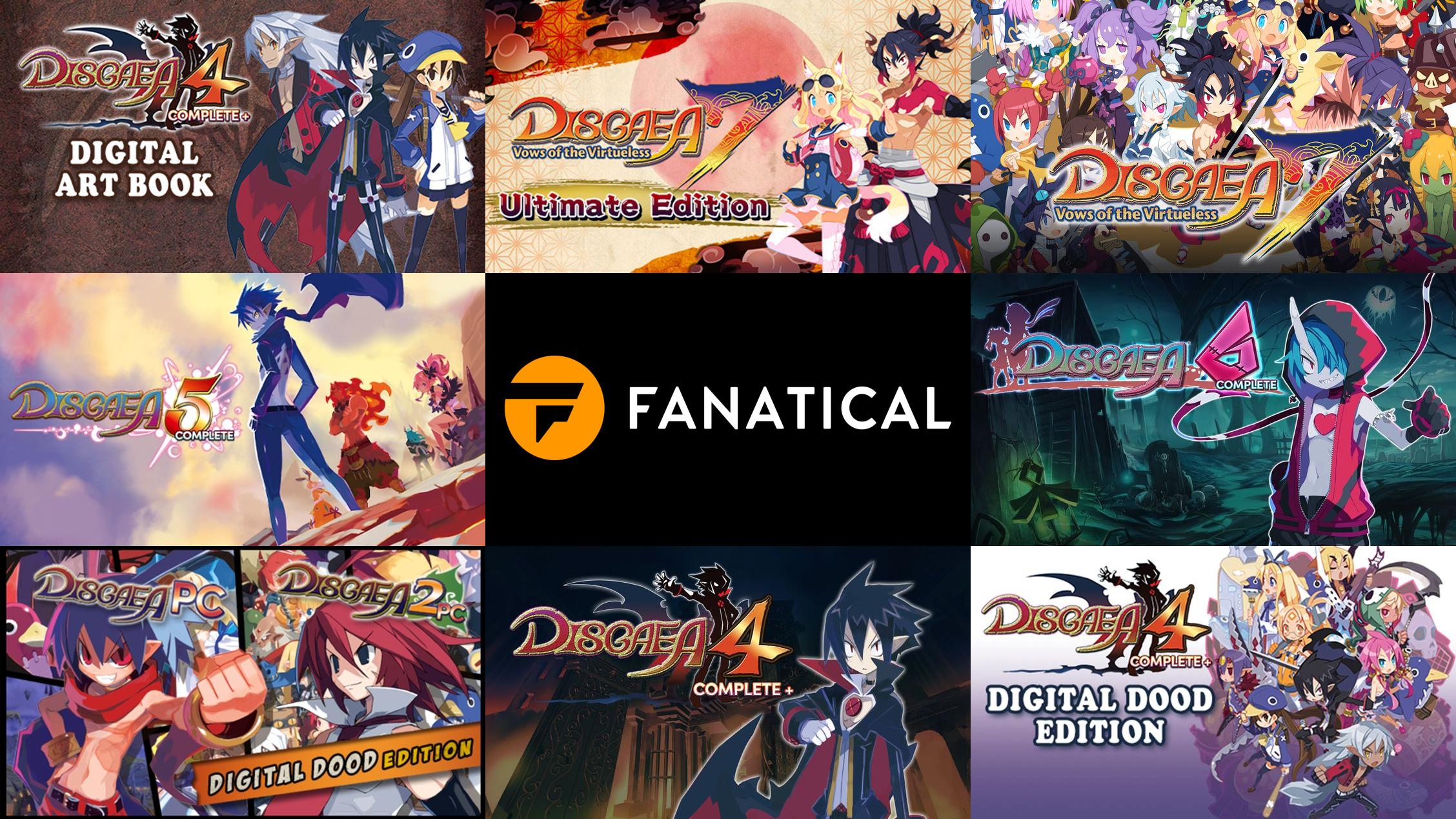 Disgaea Games | PC and Steam Keys | Fanatical