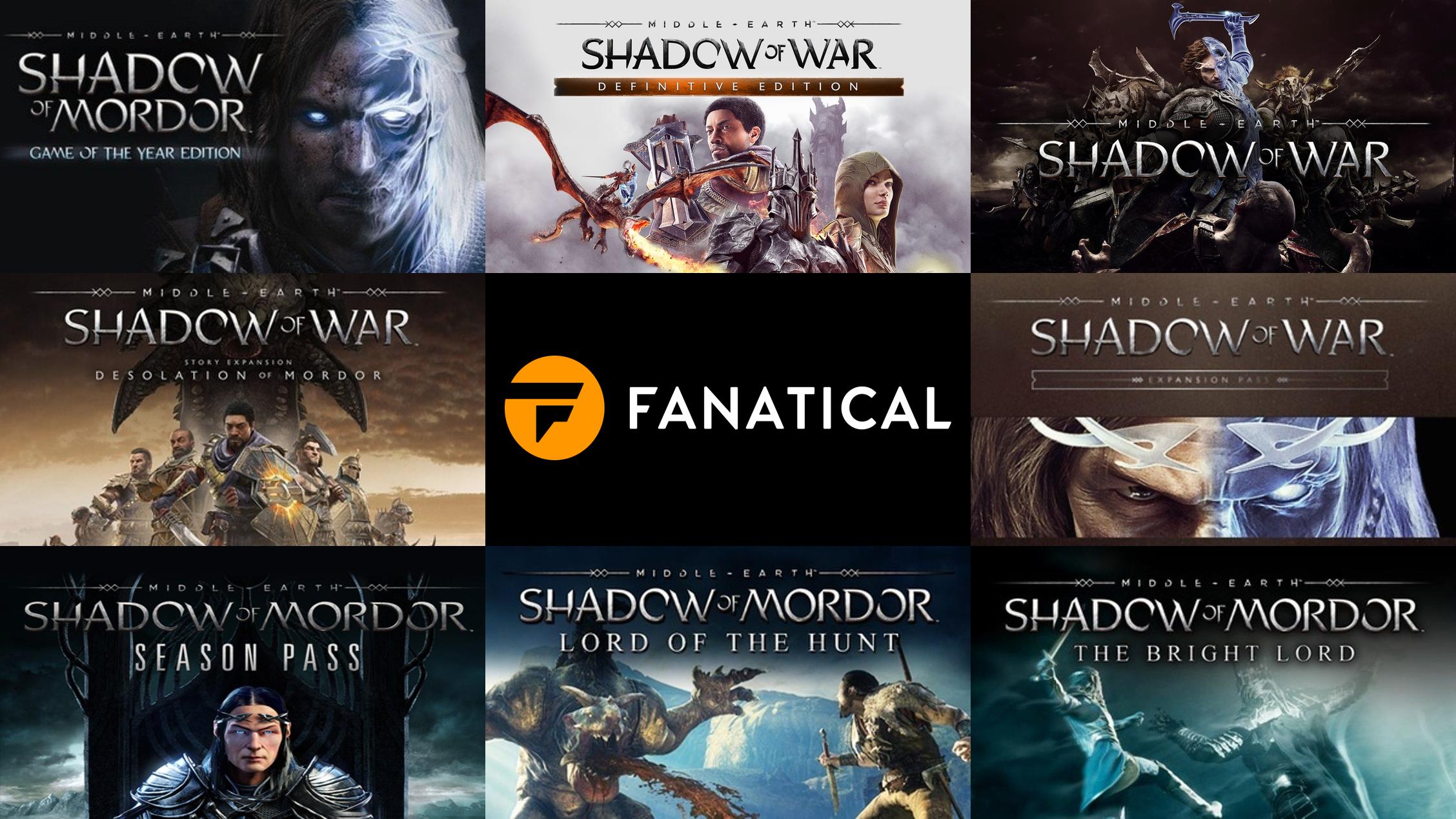 Middleearth Games | PC and Steam Keys | Fanatical