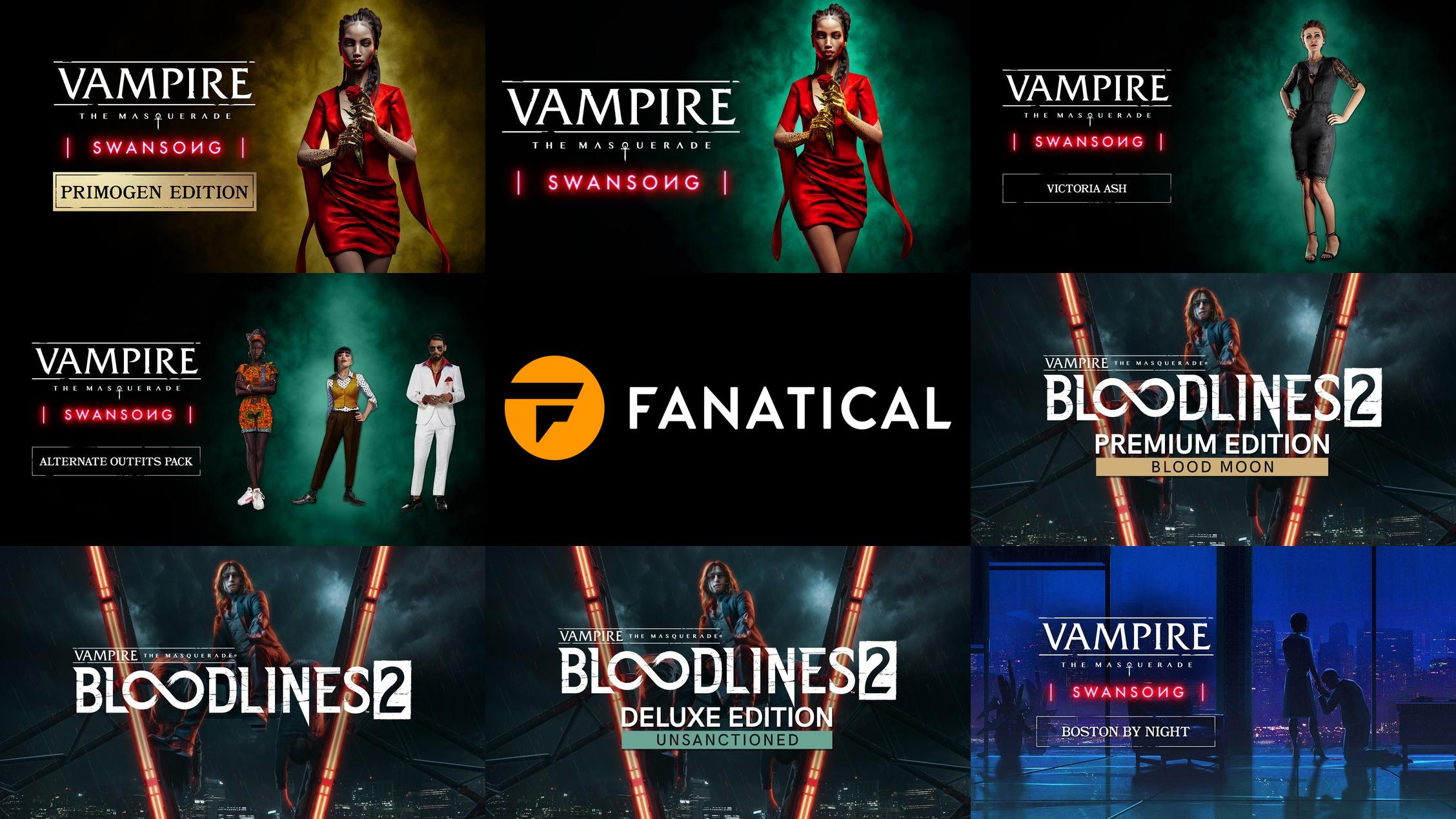 Vampire The Masquerade Games | PC and Steam Keys | Fanatical