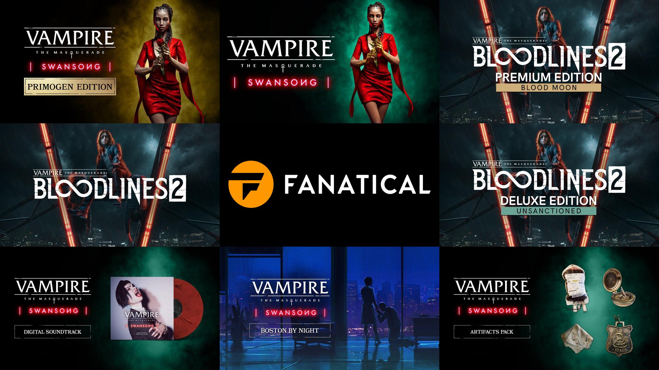 Vampire The Masquerade Games | PC and Steam Keys | Fanatical
