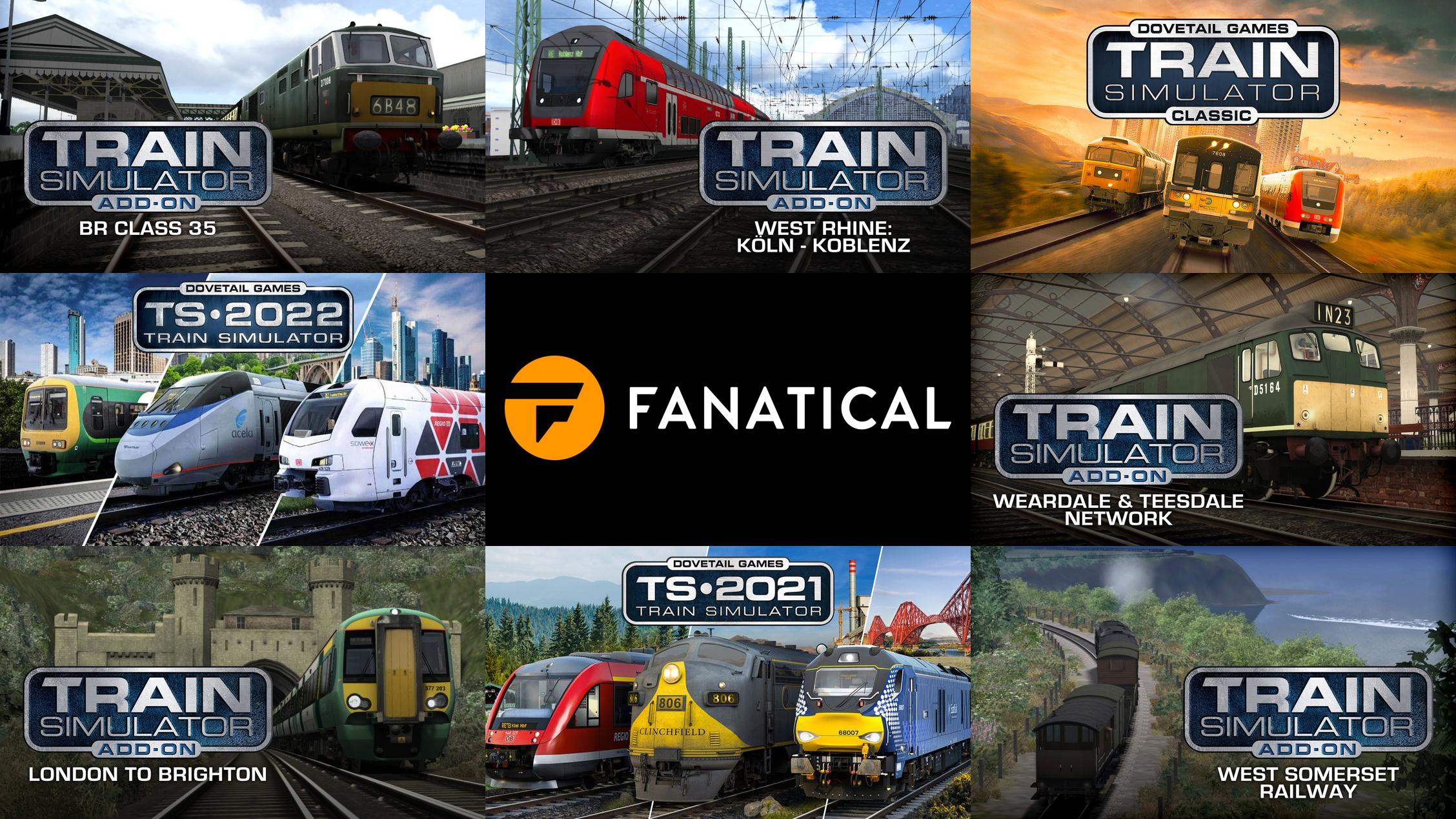 Train Simulator Games | PC and Steam Keys | Fanatical