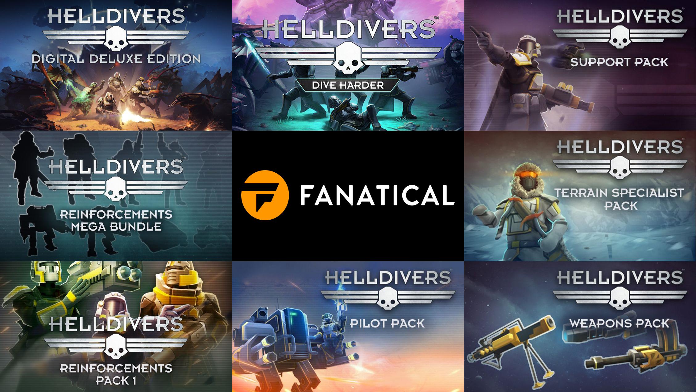 HELLDIVERS Games | PC and Steam Keys | Fanatical