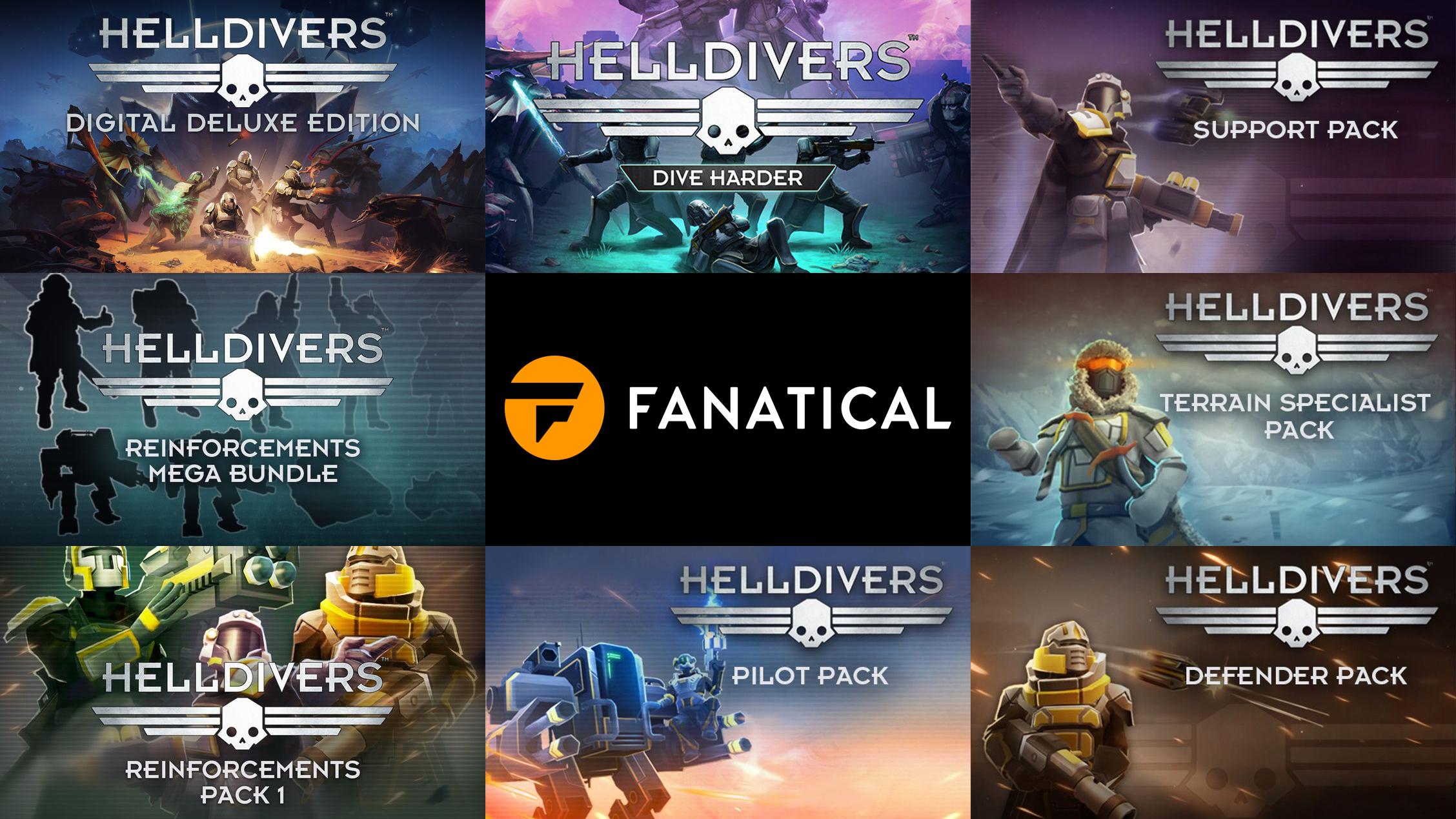HELLDIVERS Games | PC and Steam Keys | Fanatical