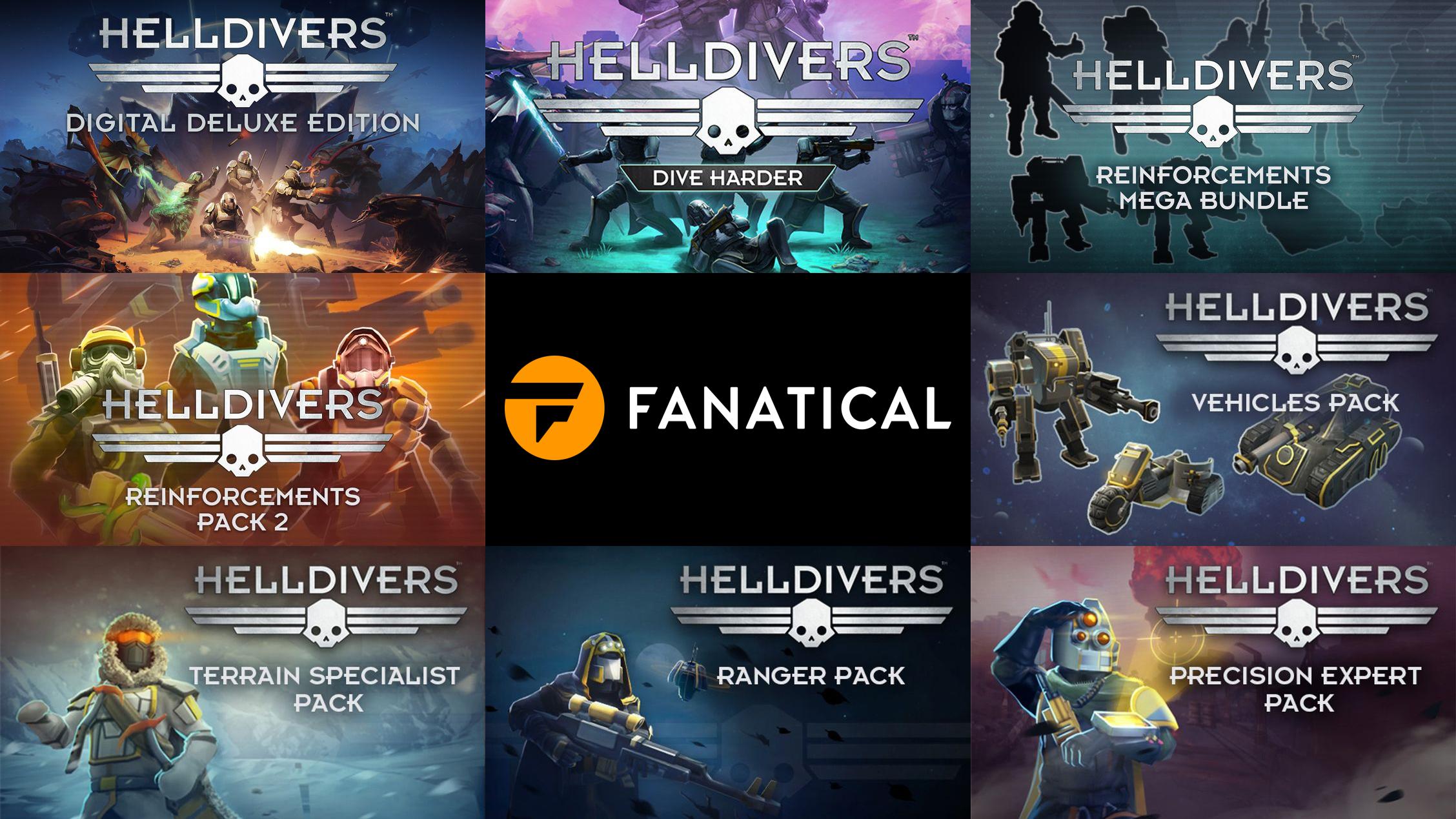 HELLDIVERS Games | PC and Steam Keys | Fanatical
