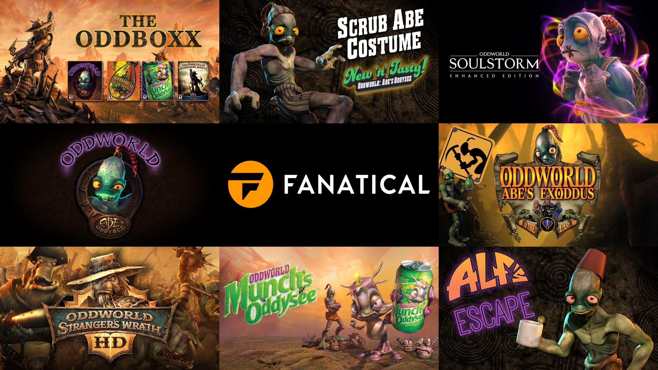 oddworld Games | PC and Steam Keys | Fanatical