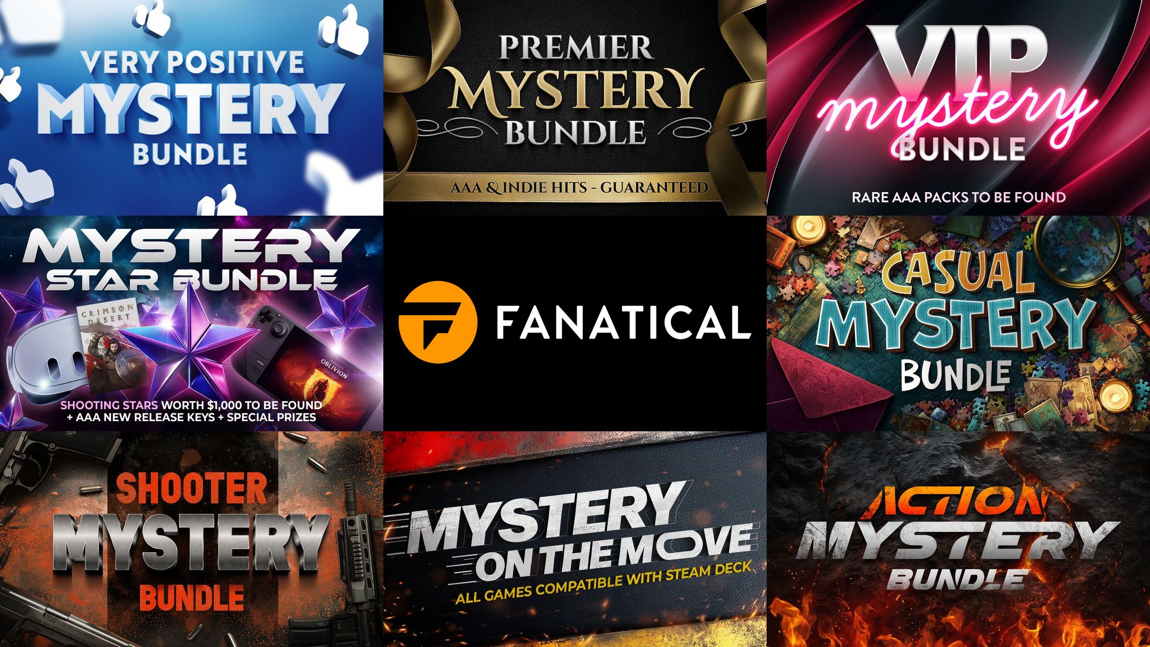 Mystery Steam Game Bundles | Fanatical