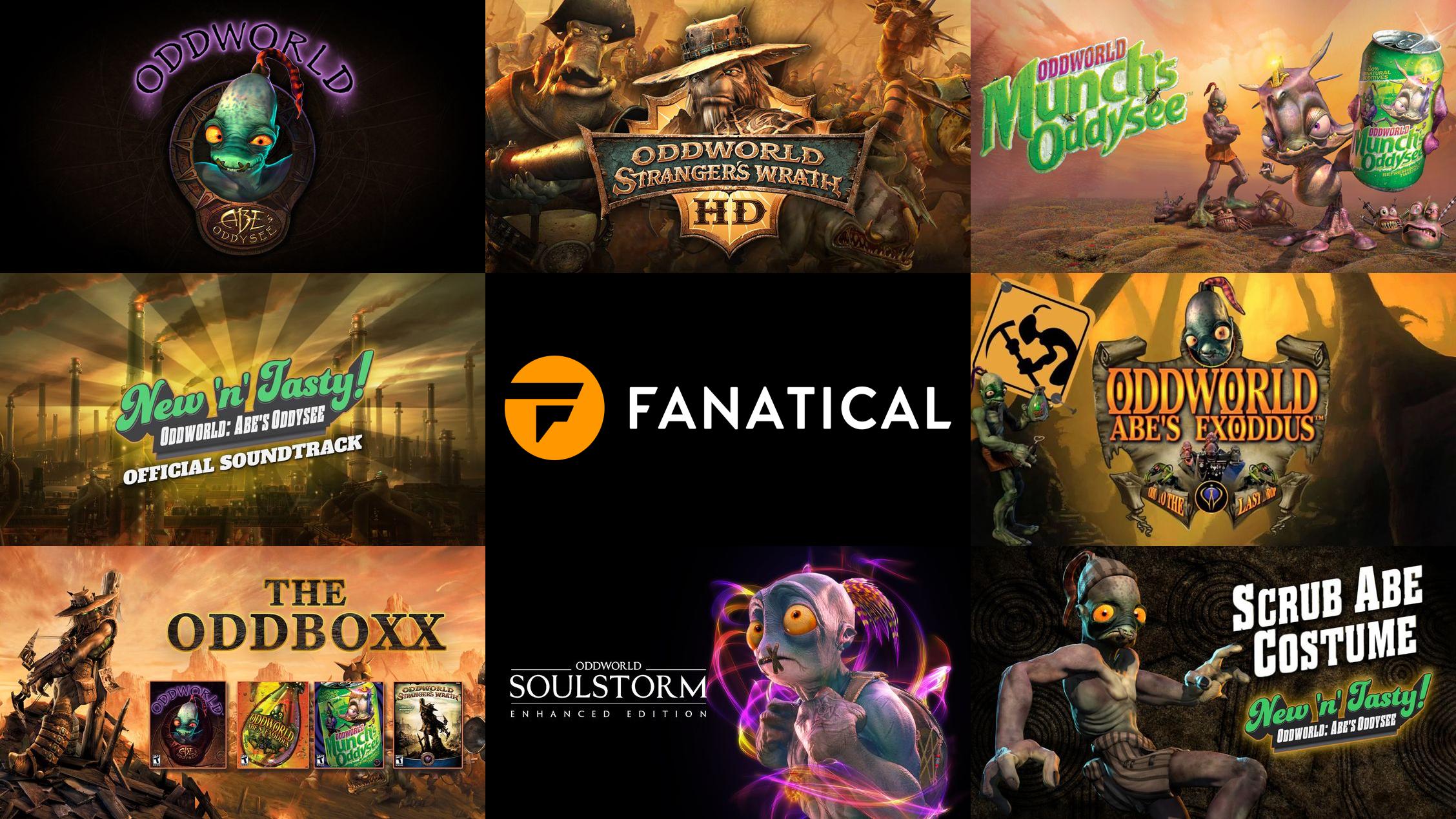 oddworld Games | PC and Steam Keys | Fanatical