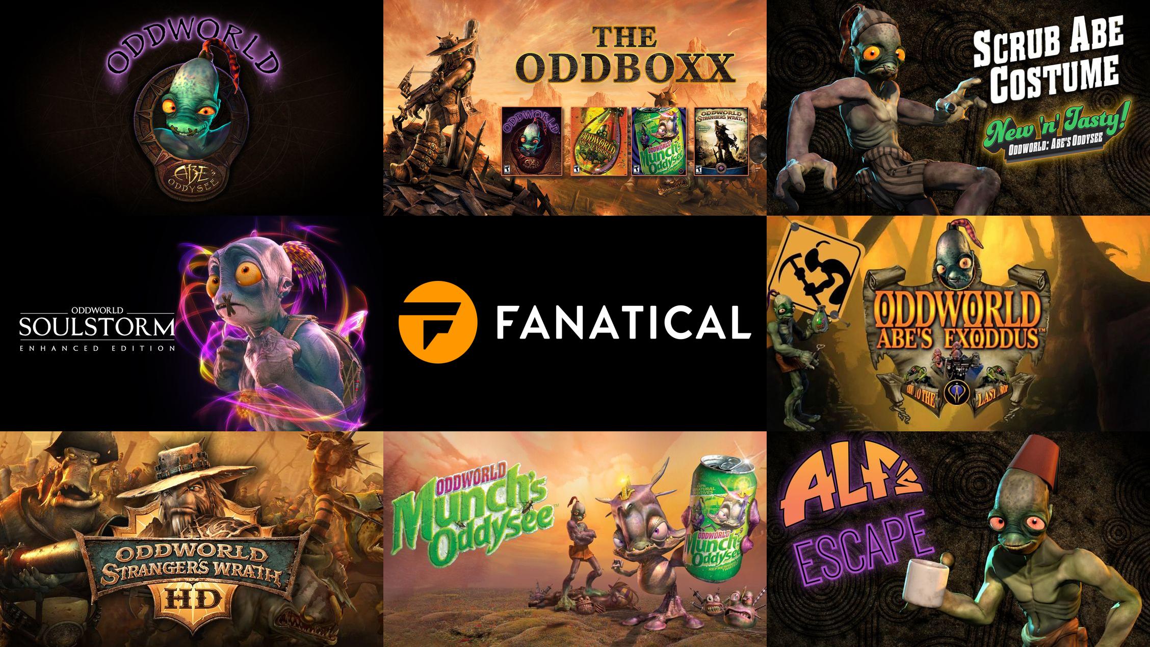 oddworld Games | PC and Steam Keys | Fanatical