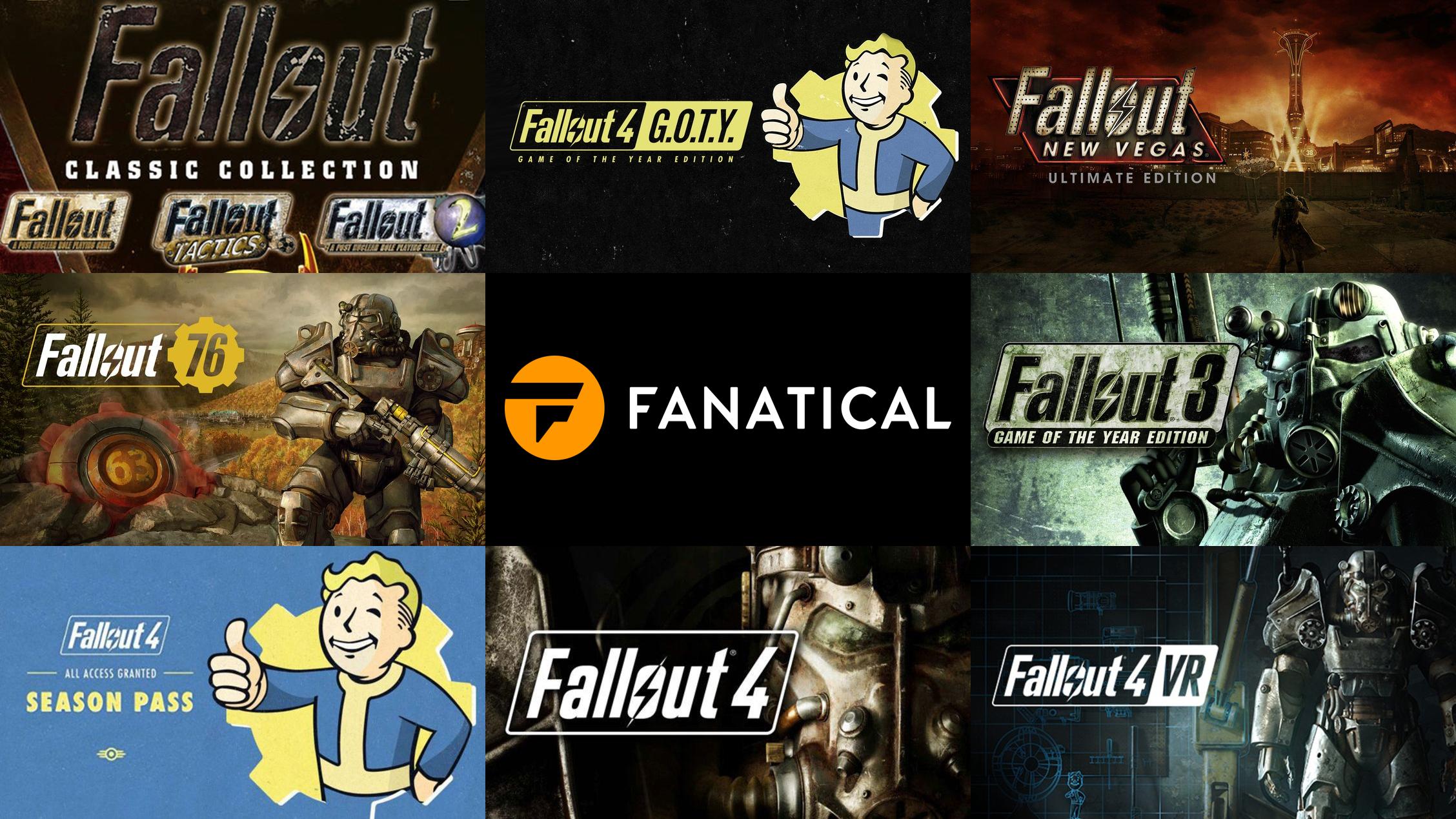 Fallout Games | PC and Steam Keys | Fanatical