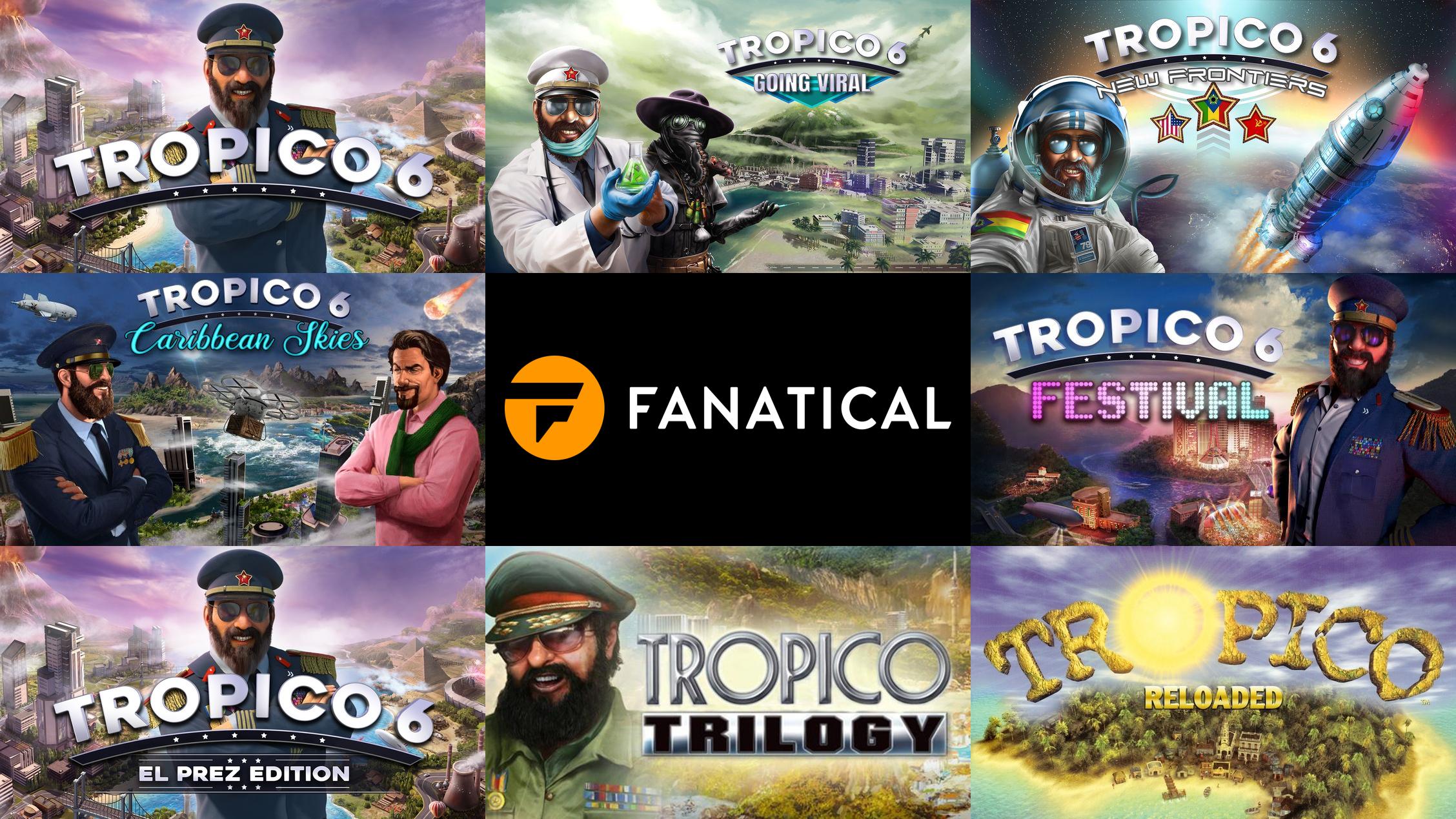 Tropico Games | PC and Steam Keys | Fanatical